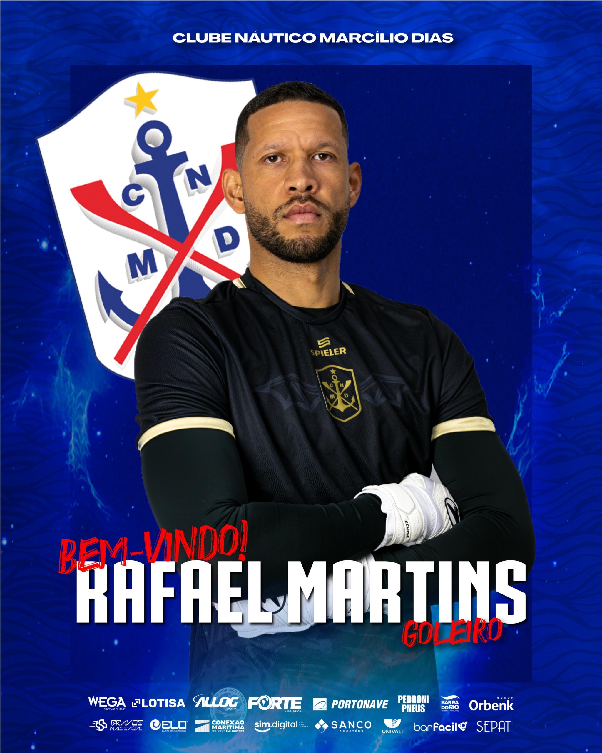 Rafael Martins é o novo goleiro do Marcílio Dias - Esporte Campeão